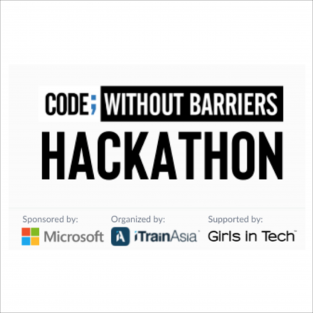 Microsoft Presents Code; Without Barriers Hackathon - 온오프믹스